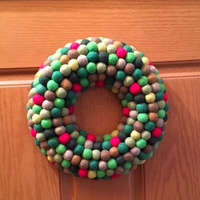 25 Large Round Wall Mirror in Bright Multi Colours. Rainbow Mirror ...