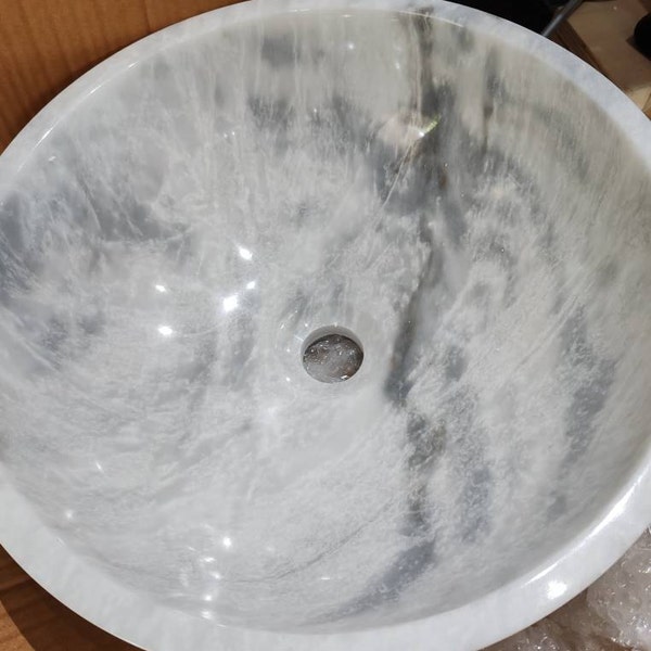 Ziarat Blue Marble Sink - Etsy