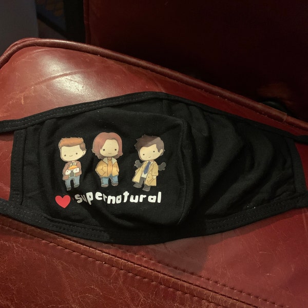 Supernatural Mask: Driver Picks the Music Cruson Creations - Etsy