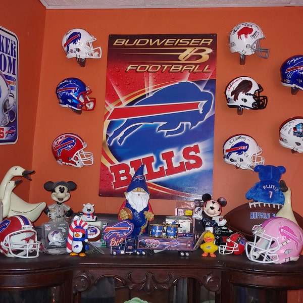 Mini Football Helmet Wall Hanger Mount - Etsy