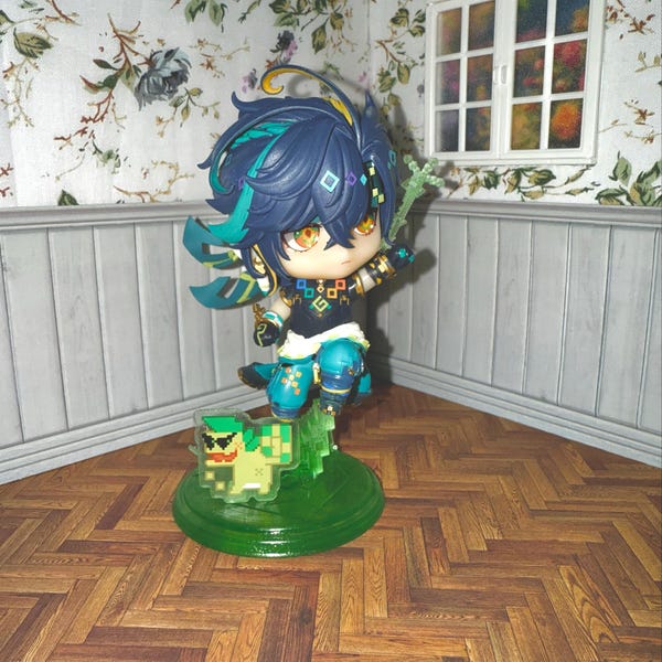 Chibi Kinich Figur Ajaw Aufsteller Genshin Imprint von Fans gemacht ...