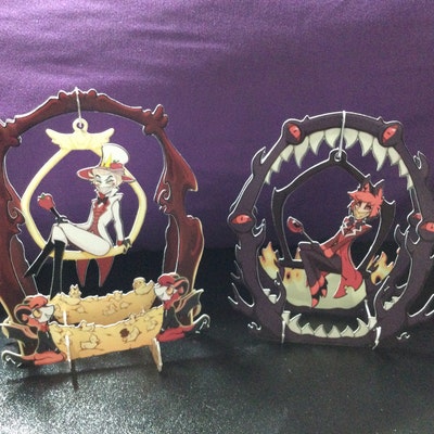 Alastor Hazbin Hotel Paper Craft Standee - Etsy