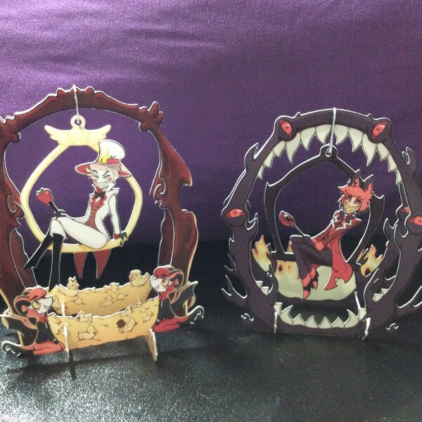 Alastor - Hazbin Hotel Paper Craft Standee - Etsy