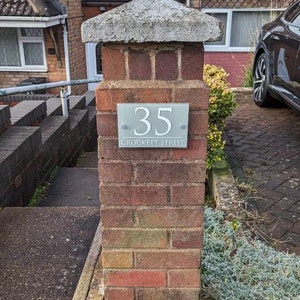 Traditional House Number Signs & Address Plaques in Sage Green - Etsy