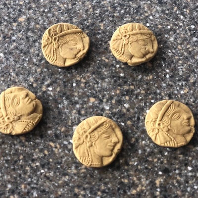 Ancient Coin Silicone Mold Roman Coin Mould Polymer Clay Resin Wax ...