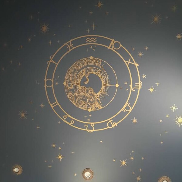 Zodiac Signs Wall Decal / Astrology Decal / Zodiac Wall Sticker ...