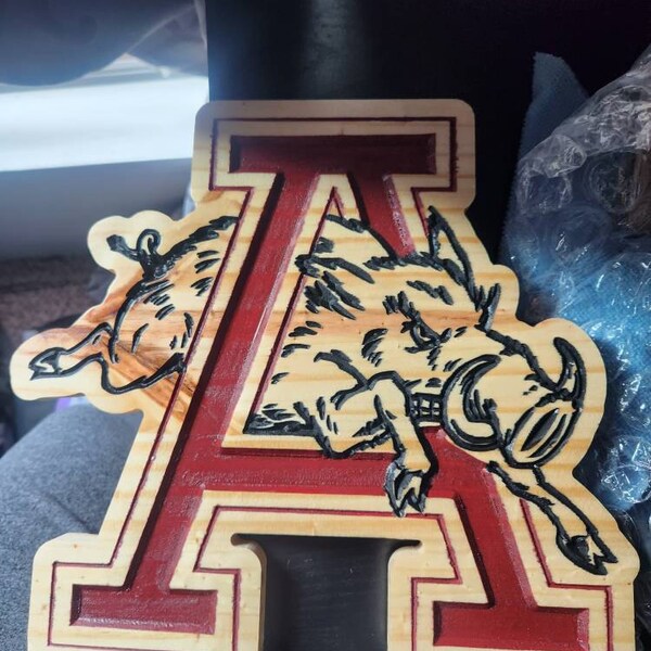 Arkansas Razorbacks Sign - Etsy