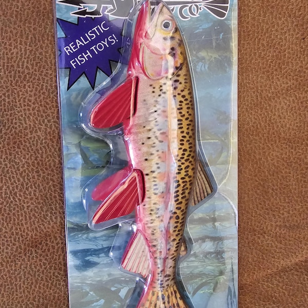 Realistic Trout 3 Pack (rainbow, Brown, and Golden) - Etsy