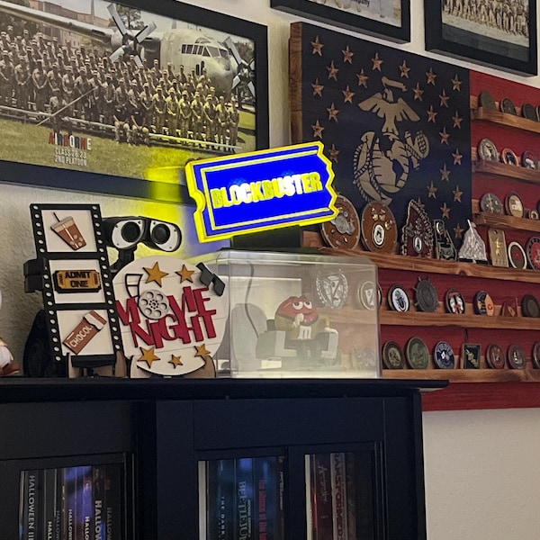 Blockbuster Lighted Sign - Etsy
