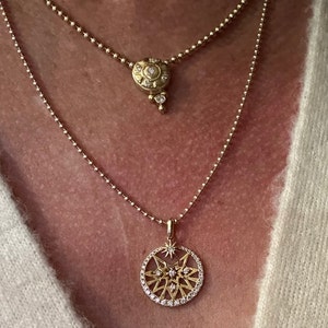 Solid 14K Rose Gold Rope Chain, Heavy Rope Chain Necklace, Strong Rose ...