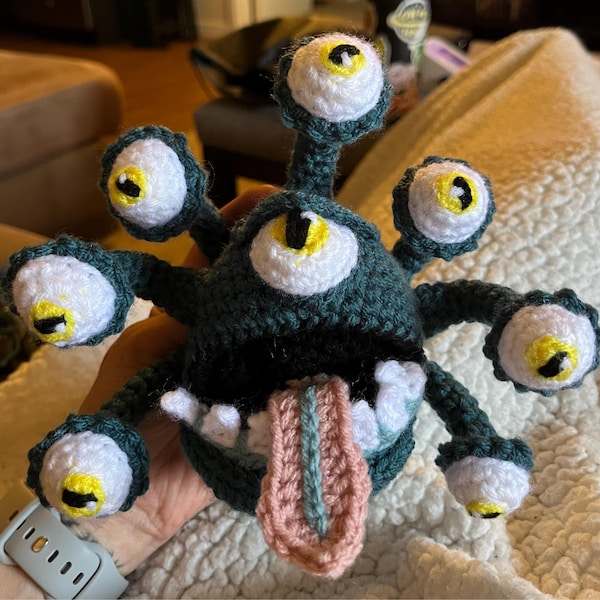 Beholder Crochet Amigurumi Pattern - Etsy UK