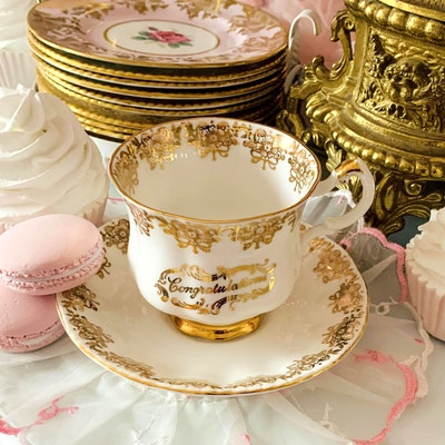 Tea Cart, Trolley With Wheels, Vintage Teacart for Wedding Photos ...