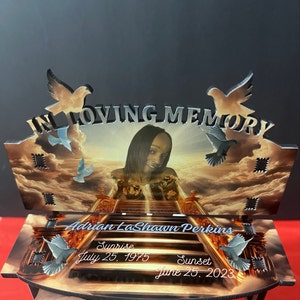 Happy Heavenly Birthday in Loving Memory Birthday in Heaven Overlay ...