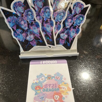 We Are Bulletproof Sparkly Sticker Set BTS Stickerbts Merch bts ...