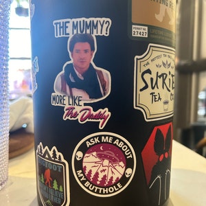 So Long and Goodnight Sticker, Coffin, Elder Emo Millennial, Witchy ...