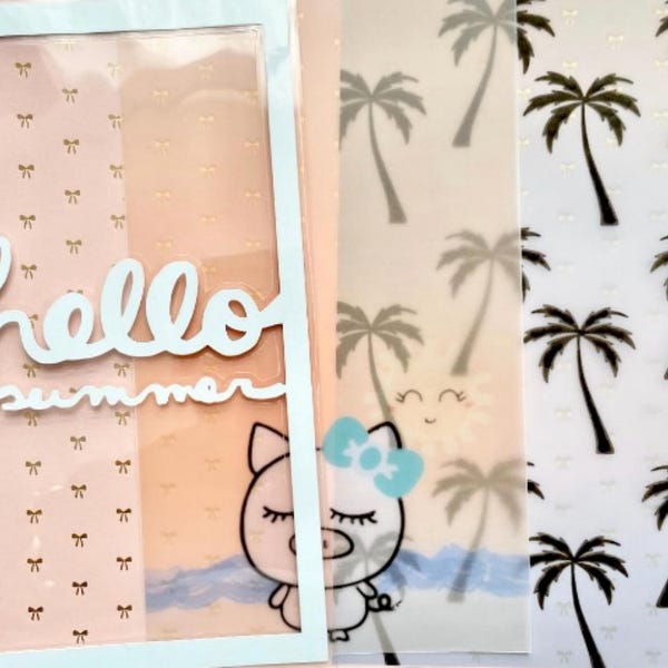 Holo Bow Tab-2 Stickers - Etsy