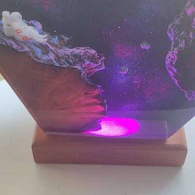 Headphone Stand,night Light,epoxy Lamp,resin Lamp,resin Night Light ...