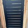 Alumission Aluminum Fence Panel Black Powder Coat - LA Style - Etsy