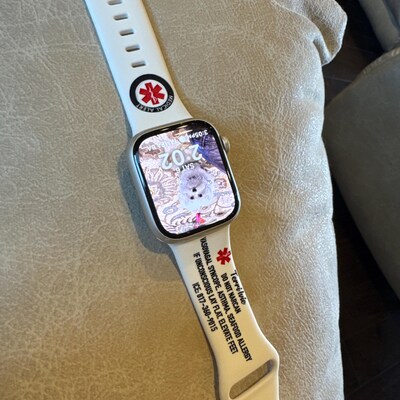 Bluey Apple Watch Band, Bluey Laser Engraved Watch Band, Personalized ...