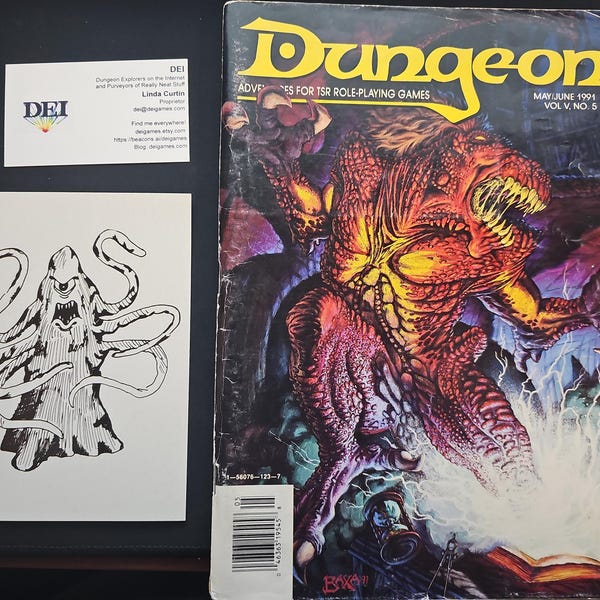 AD&D First Edition Dungeon Master's Guide Gary Gygax TSR2011 Original Cover Vintage TSR ...