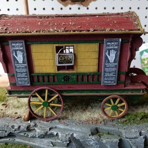 Miniature Grungy Sign Palmist and Clairvoyant 1:12 Dollhouse | Etsy