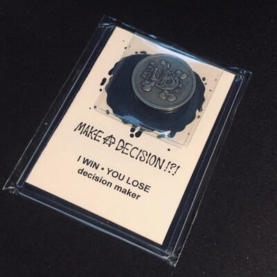 I Win/you Lose Decision Maker Coin - Etsy