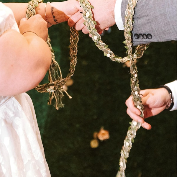 Handfasting Cord Bloom: Rainbow Bespoke Artisan Handfasting Cord/ribbon ...