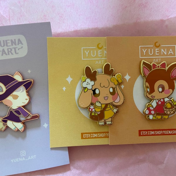 Fauna Enamel Pin - Etsy