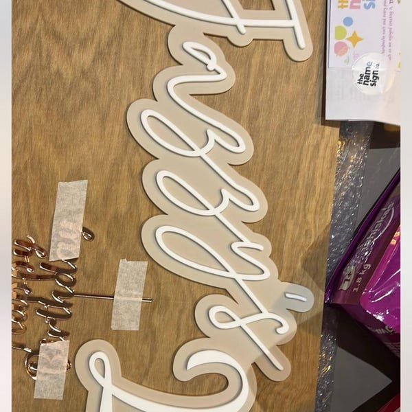 18th Birthday Sign | Acrylic Sign | 21st Party Sign | Celebration ...