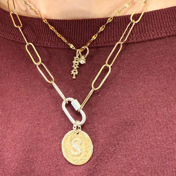 New 14k Yellow Gold Brat Charm Pendant - Etsy