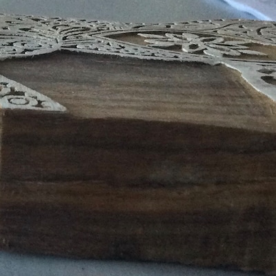 Lotus Pattern Wooden Hand Block Printing Textile Carved Print - Etsy