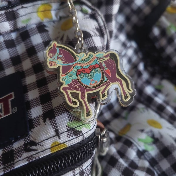 Period 9 Windhorse Amulet Feng Shui Stickers, Symbol of Magnificent ...