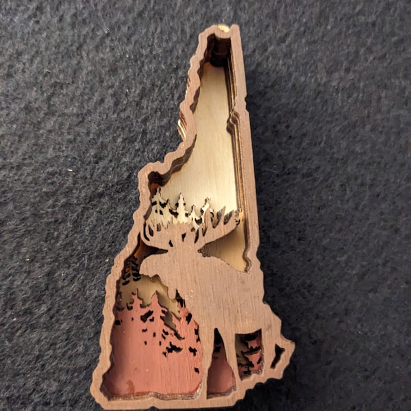 3D Layered Arizona Sign, Digital Download, Glowforge Cut File, Wall Art ...