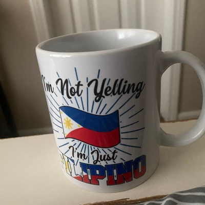 Filipino Mug, Philippines Coffee Cup, Funny Filipino Gift, Present for ...