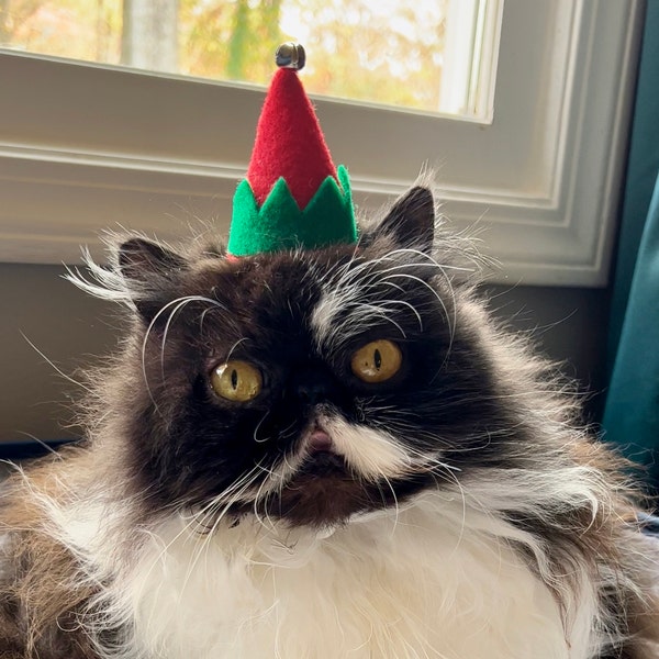 Elf Hat for Cats - Etsy