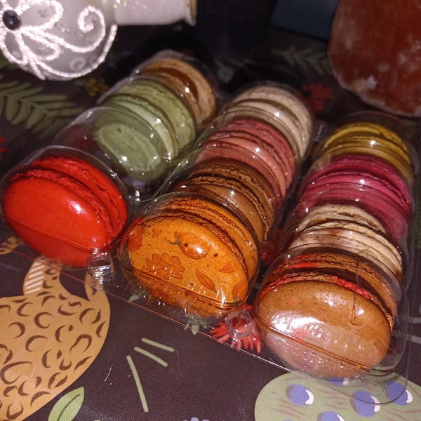 Moon Phases French Macarons 6, 12 or 24 Choose Flavors Macaroons ...