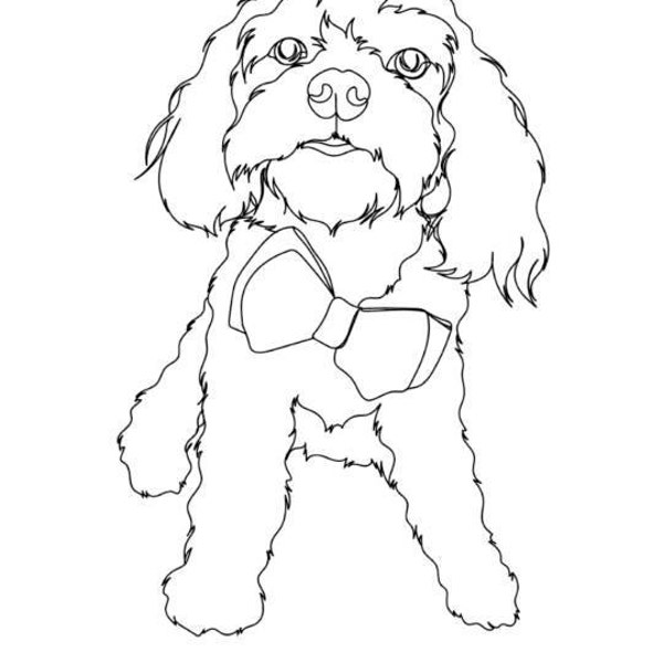 Custom One Line Self Portrait Drawing, Line Art Drawing, One Line ...