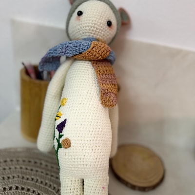 Crochet Pattern Lalylala STAG BEETLE Amigurumi Diy Larva Plus ...