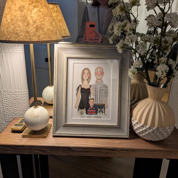 Personalised Illustration, Live Drawing, Guest Drawing, Couple Portrait ...