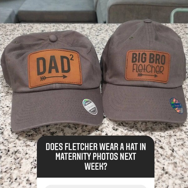 Big Brother Hat, Little Brother Hat, Sibling Caps, Big Bro Lil Bro ...
