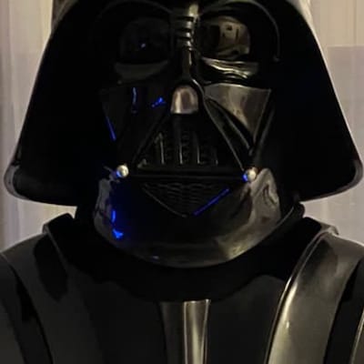 ESB Darth Vader Helmet off Original - Etsy