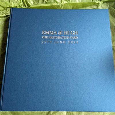 Handmade and Personalised Large Leather Album - Etsy