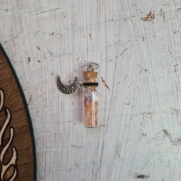 Ethereal Potion Bottles With Moon Water, Crystals, and Herbs, Whimsical ...