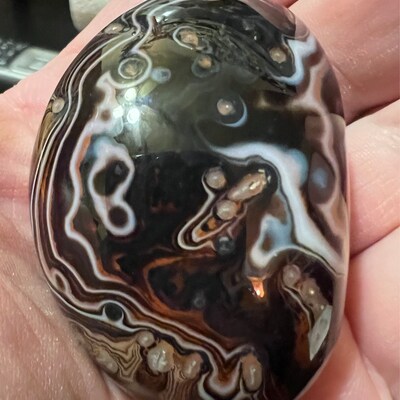 AAA Natural Aquatic Plant Agate Banded Crystal Polished - Etsy