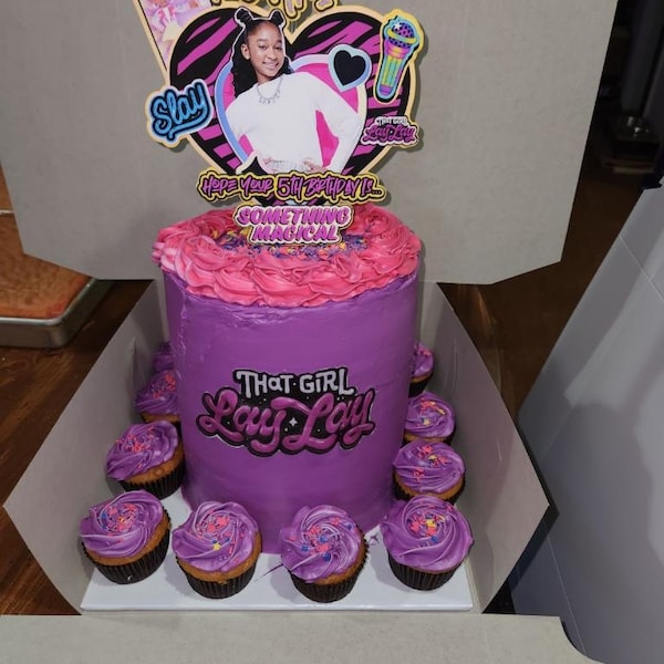 That Girl Lay Lay Cake Topper - Etsy