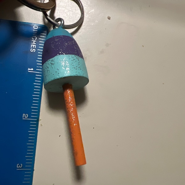 Lobster Buoy Key Chains, Wooden Unfinished DIY Wedding Favors, Set of ...