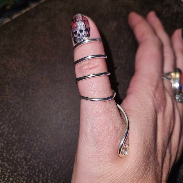 Thumb Splint MCP 925 Silver Ring, MCP Hyperextension Splint, Arthritis ...
