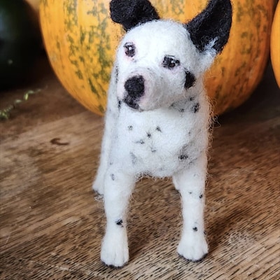 Bluebird in the Blueberries Greeting Card , Needle Felted Backyard Bird ...