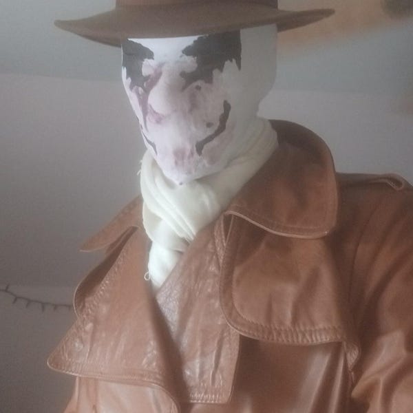Rorschach Mask With REAL Moving Inkblots - Etsy