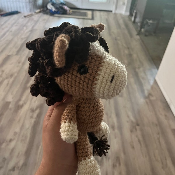 PATTERN: Henry the Horse - Crochet Horse Pattern - Amigurumi Horse ...